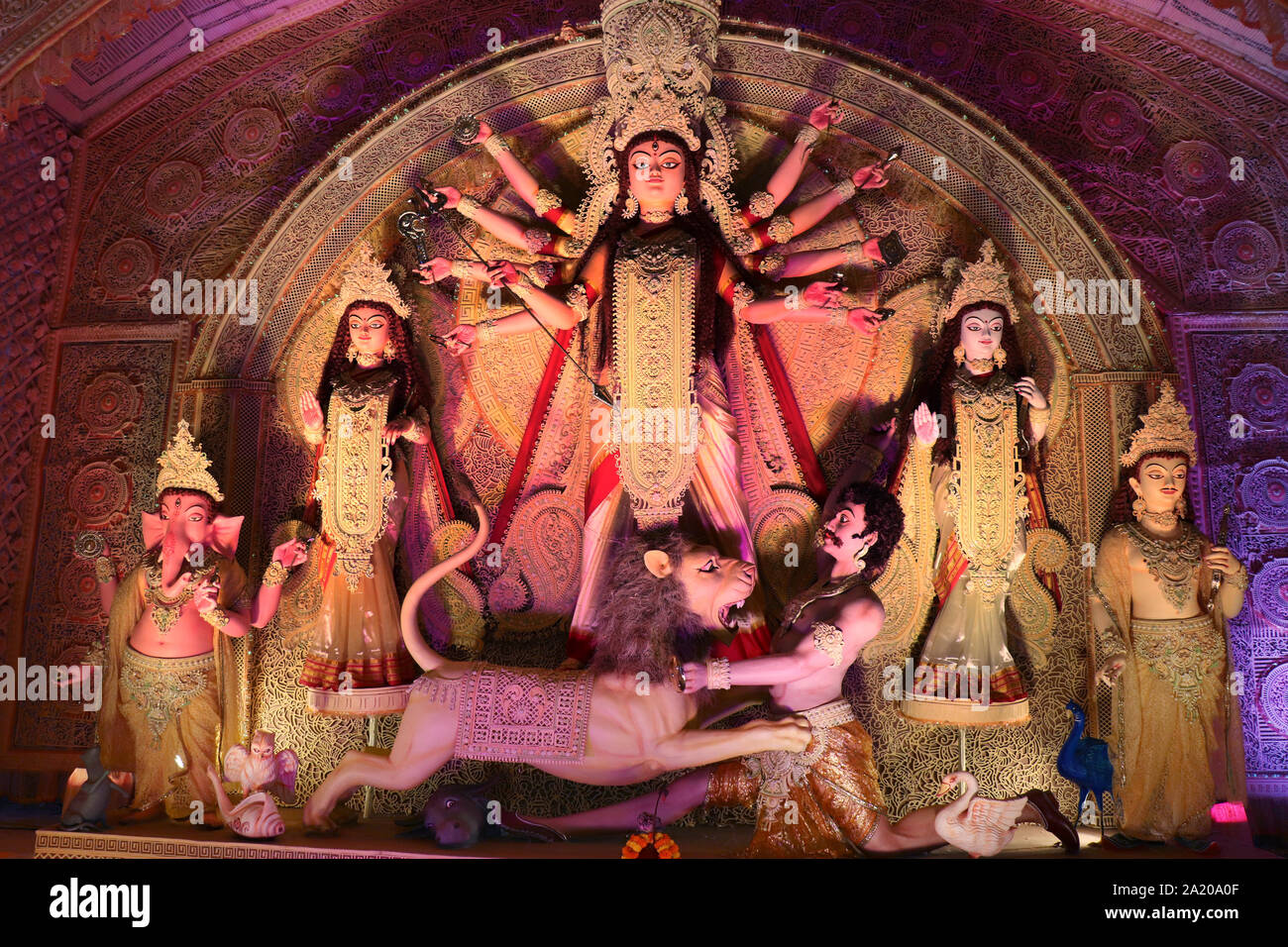 Durga Puja is the greatest festival of India. Durga puja festival ...