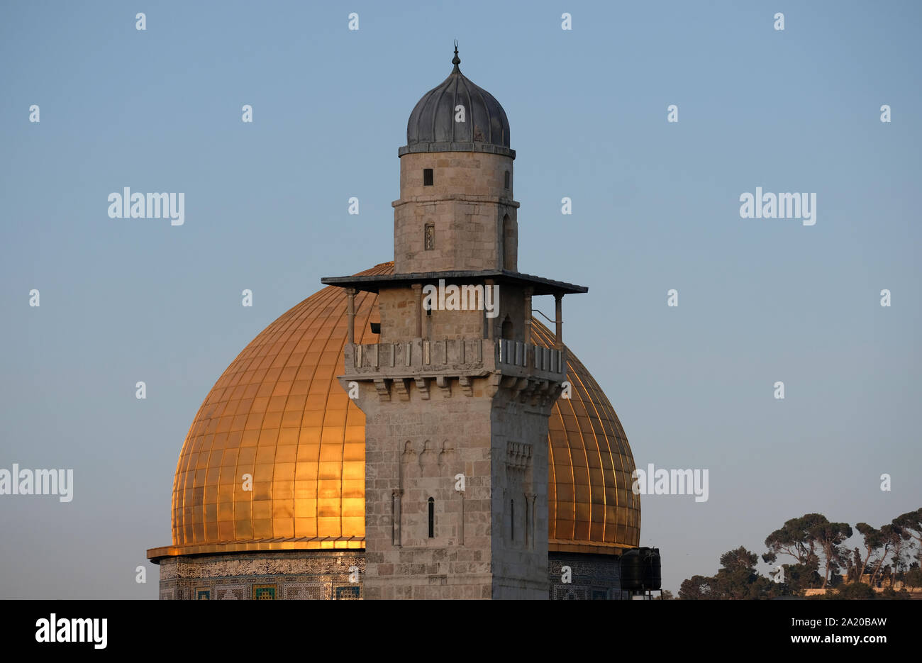 The minaret of the chain gate hi-res stock photography and images - Alamy