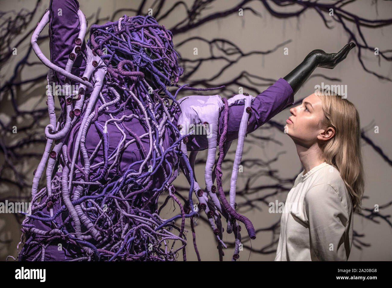 South african artist mary sibande hi-res stock photography and images ...