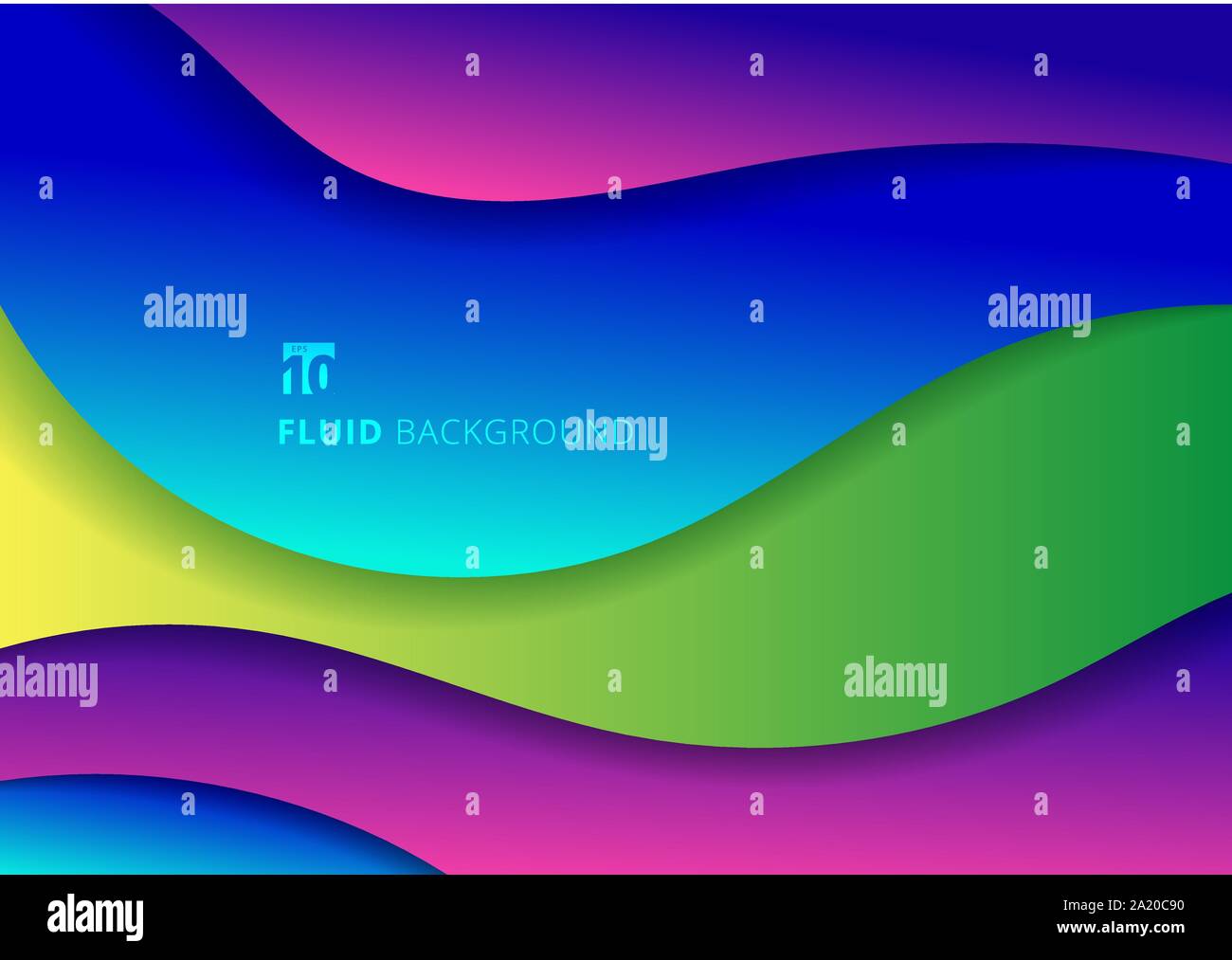 Liquid shapes composition Stock Vector Images - Alamy