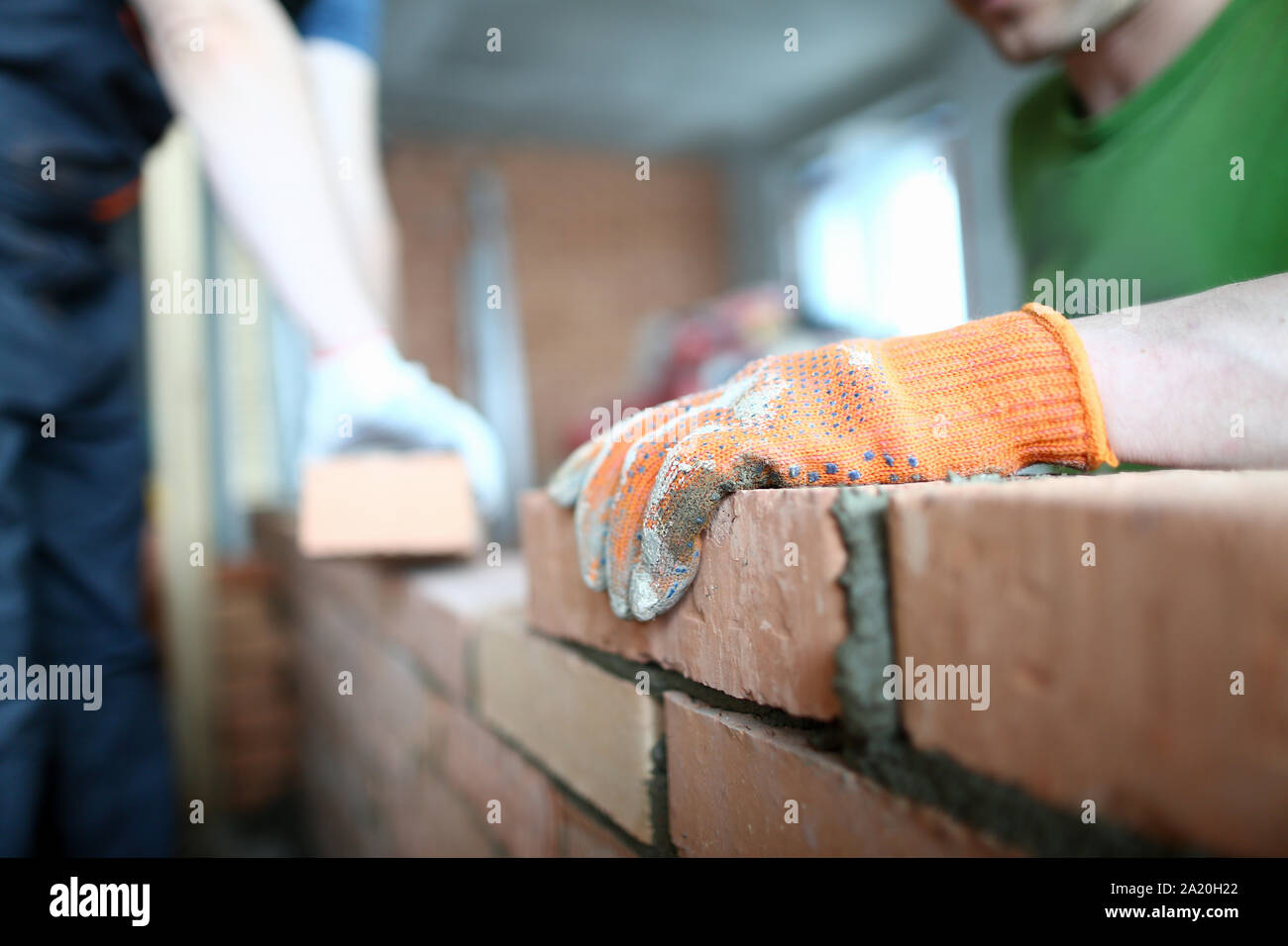 How to lay bricks hi-res stock photography and images - Alamy