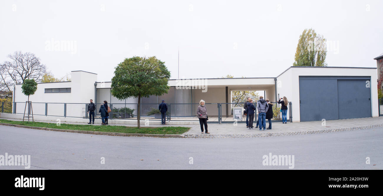 Villa Tugendhat designed by architect Mies van der Rohe in 1928-1930 ...