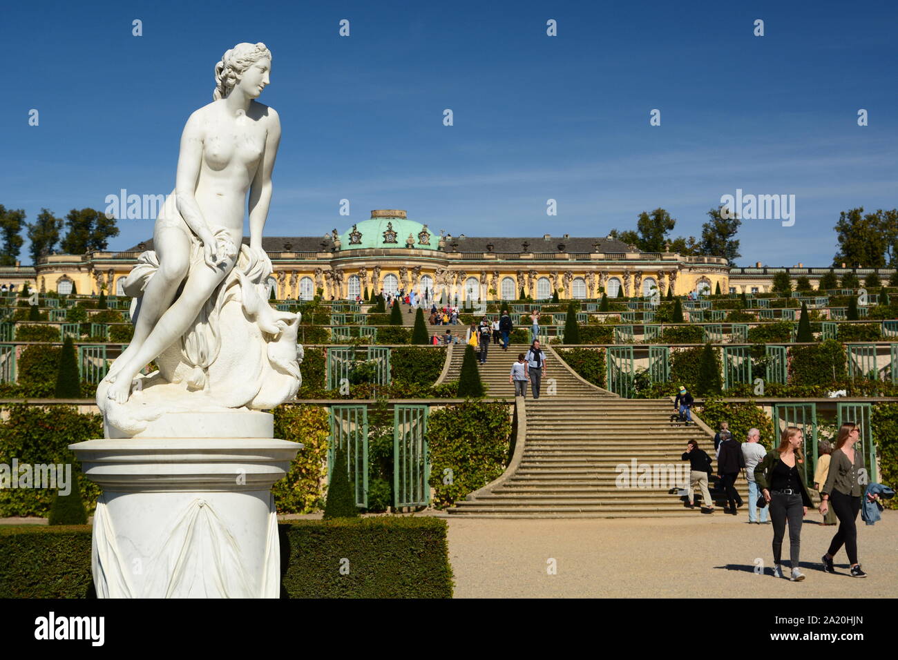 Visit sanssouci hi-res stock photography and images - Alamy