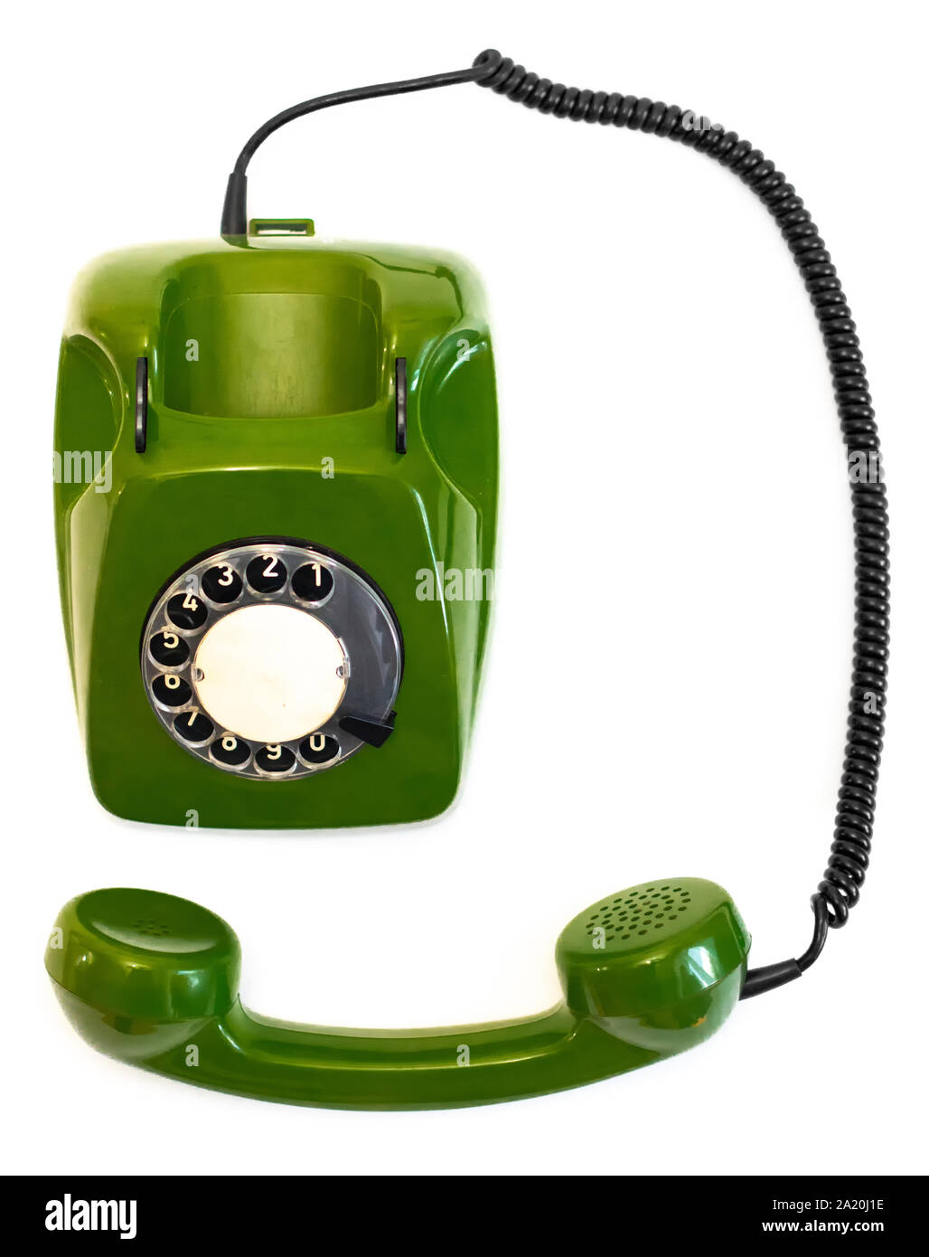 Rotary phone cord Cut Out Stock Images & Pictures - Alamy