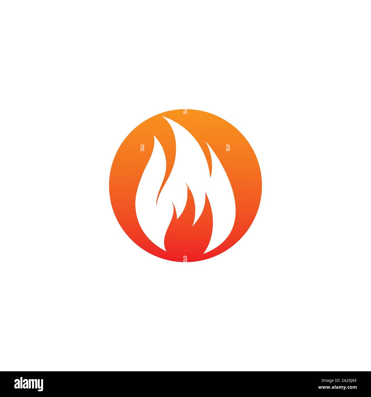 Fire flame vector illustration design template Stock Vector Image & Art ...