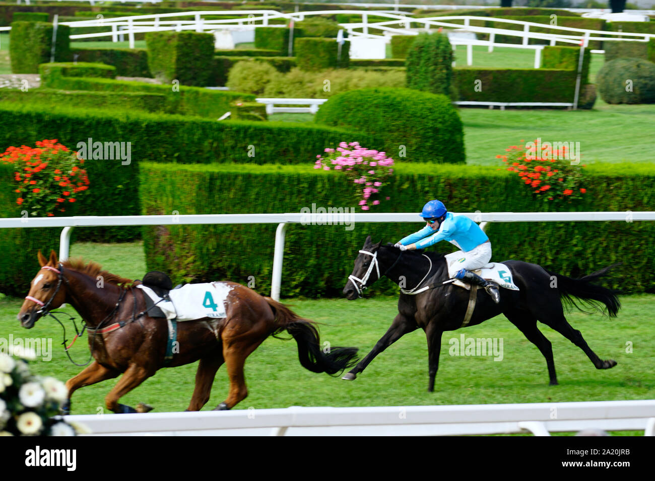 Merano racecourse hi-res stock photography and images - Alamy
