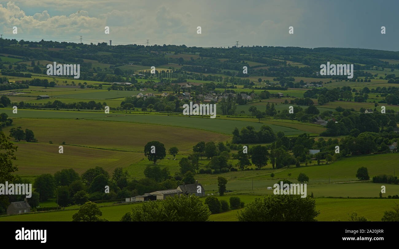 Normandy france landscape hi-res stock photography and images - Alamy