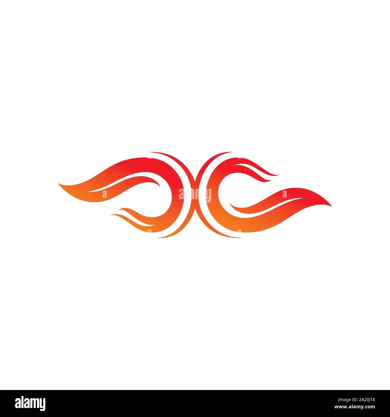 Fire flame vector illustration design template Stock Vector Image & Art ...