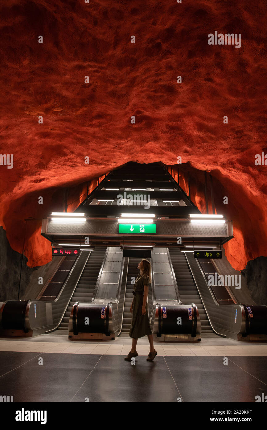 Solna centrum metro hi-res stock photography and images - Alamy