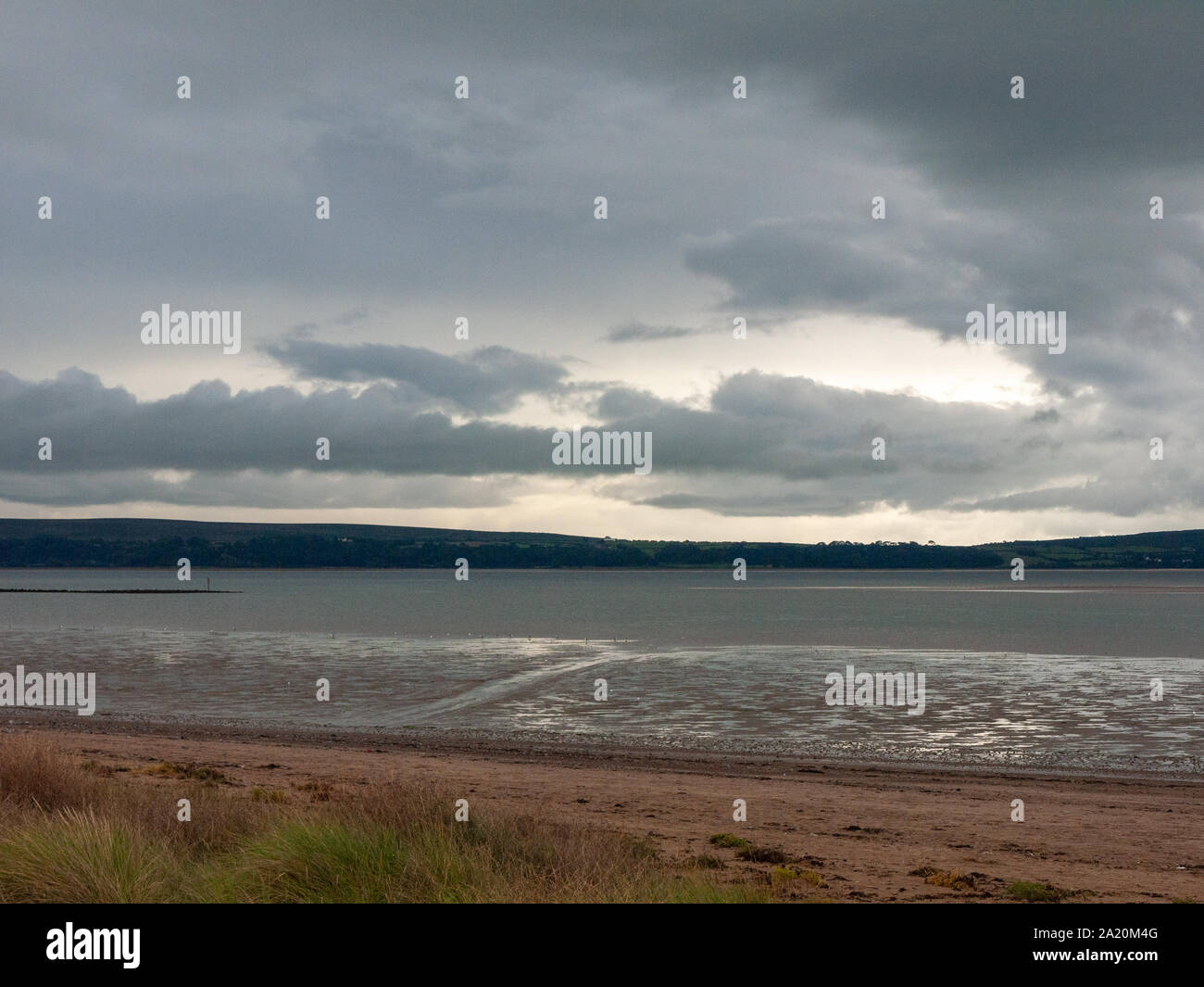 Llanelli beach south wales sky scene outside landscape beauty - Wales ...