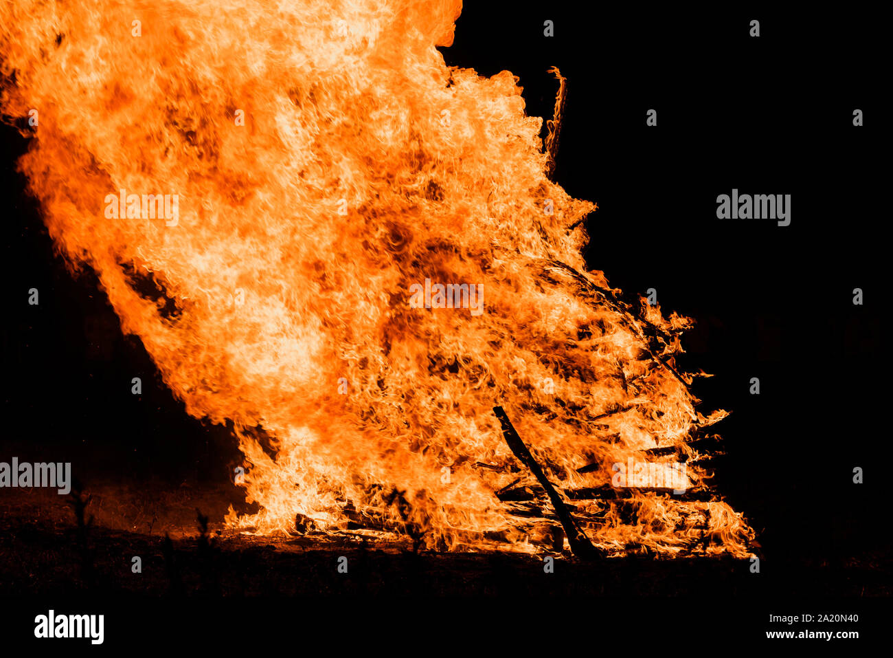 Great fire flame background texture. Great fire flame background ...