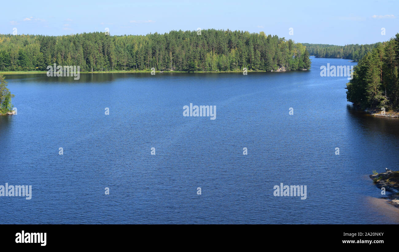 Aerial view beautiful lake saimaa hi-res stock photography and images ...