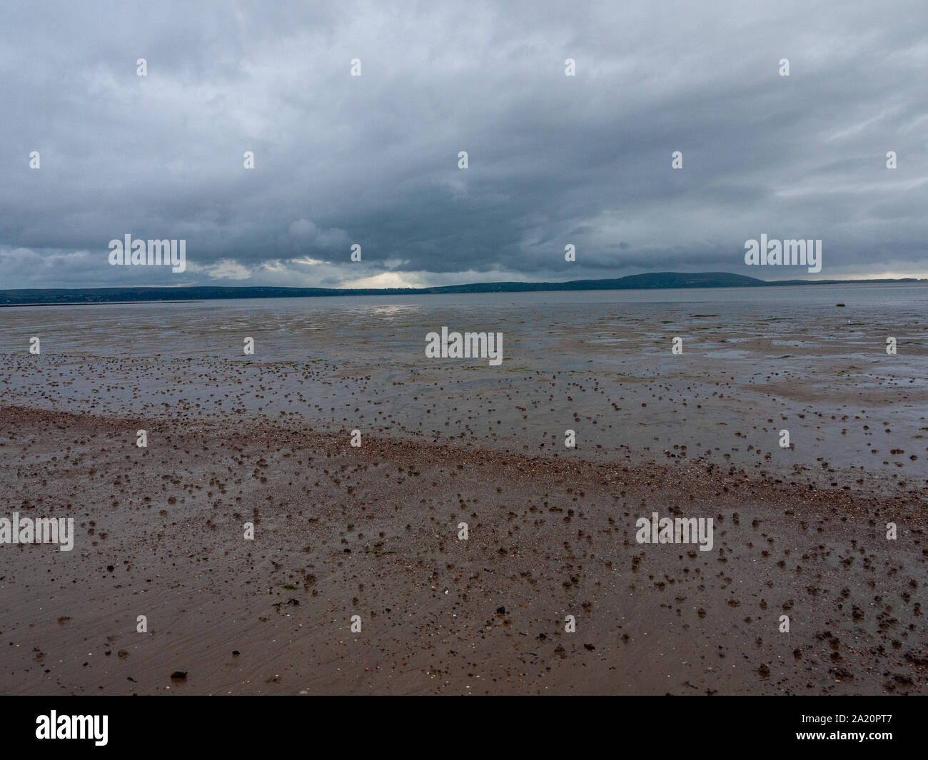Llanelli beach south wales sky scene outside landscape beauty - Wales ...