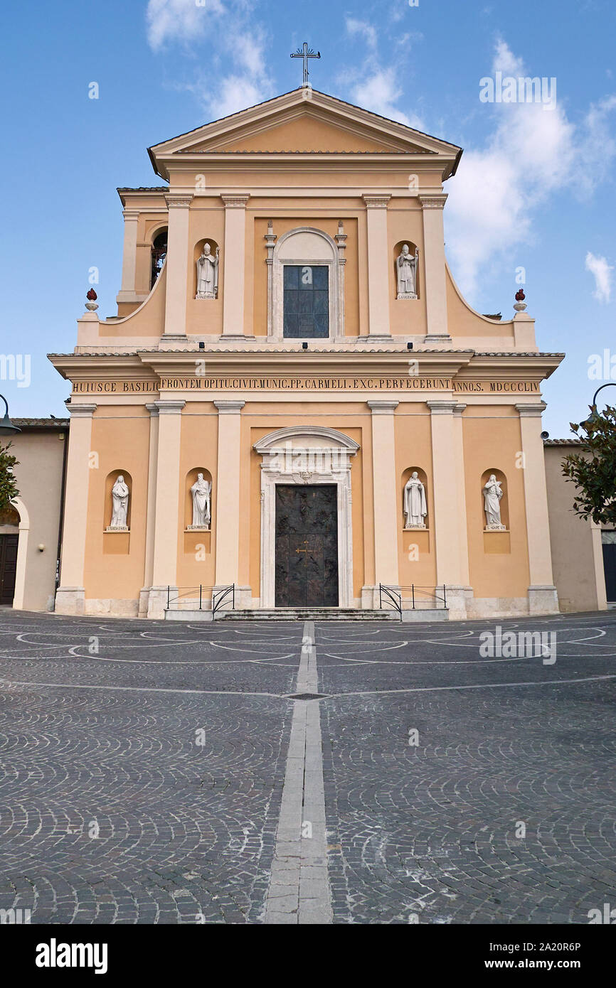 church of saint valentine in terni, umbria, italy, europe Stock Photo ...