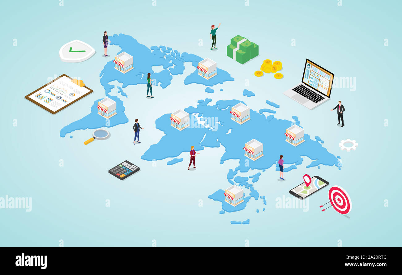 franchise business with multiple store and people with money and ...