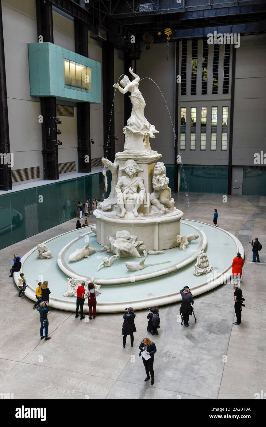 London, UK. 30 September 2019. Preview of "Fons Americanus" by Kara ...