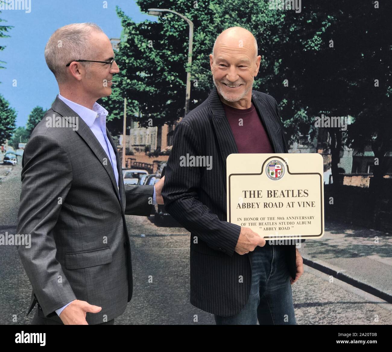 Abbey road anniversary hi-res stock photography and images - Alamy