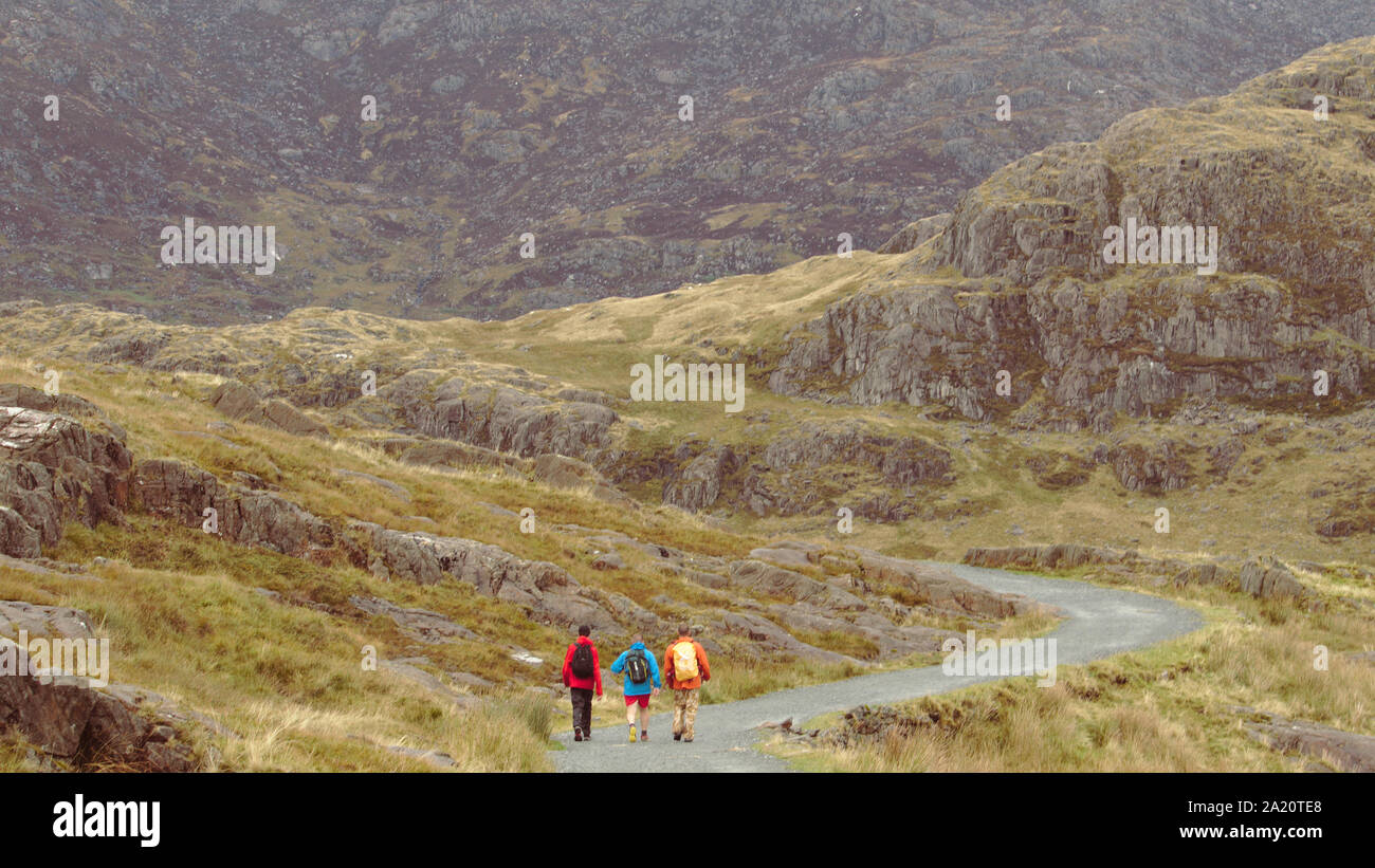 Snowdon mountain ranger path hi-res stock photography and images - Alamy
