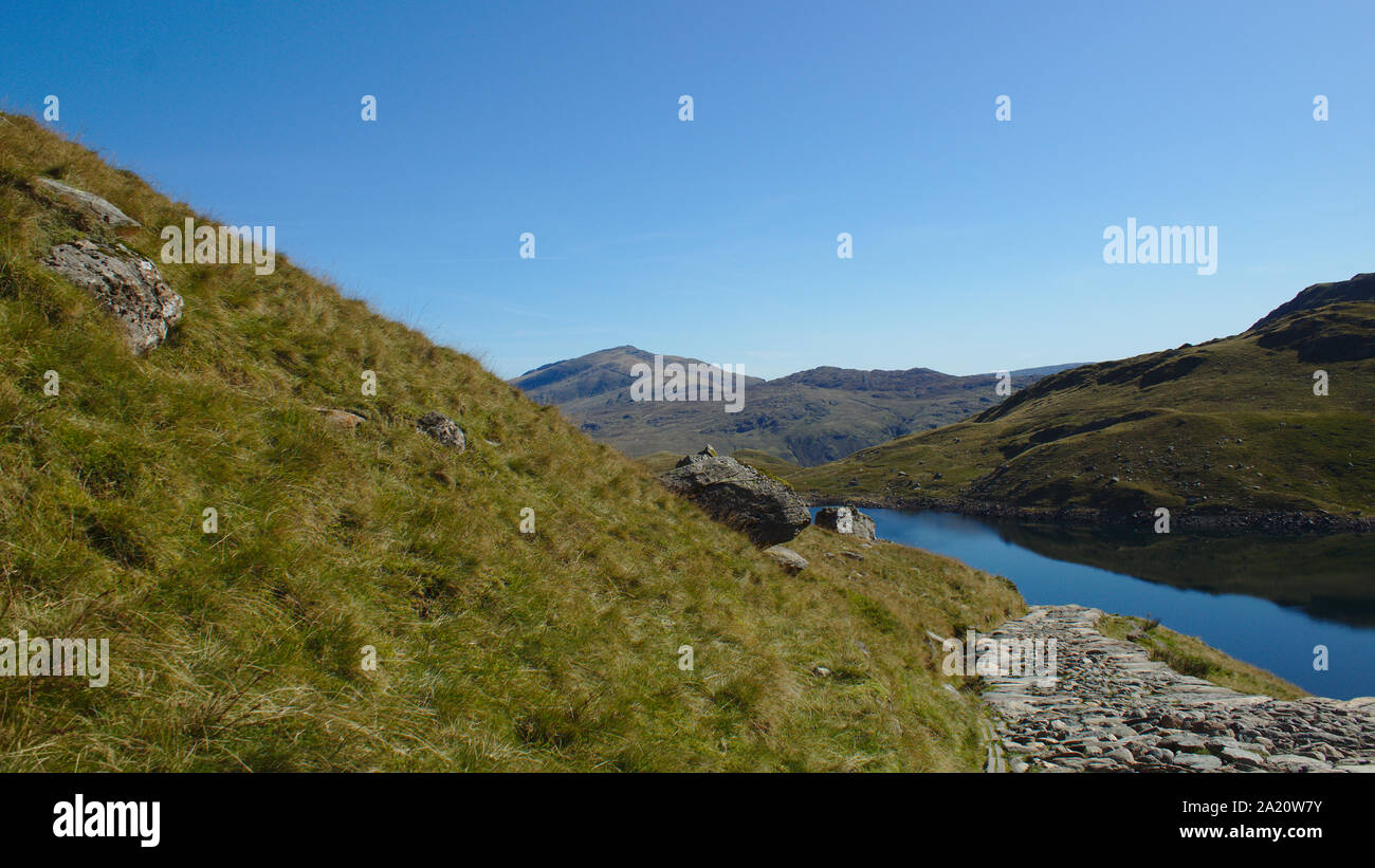 Mount Snowdon and Snowdonia, Wales Stock Photo - Alamy