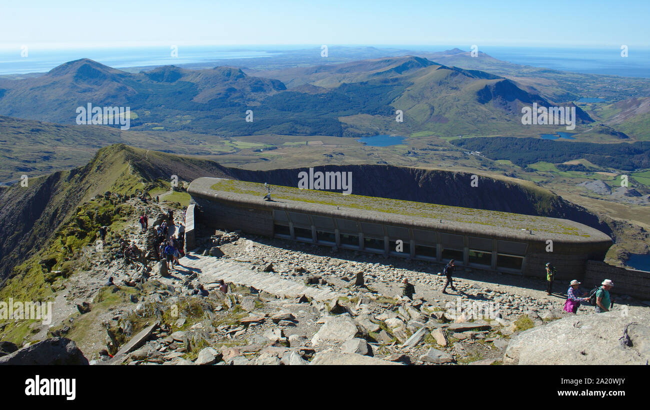 Mount Snowdon and Snowdonia, Wales Stock Photo - Alamy