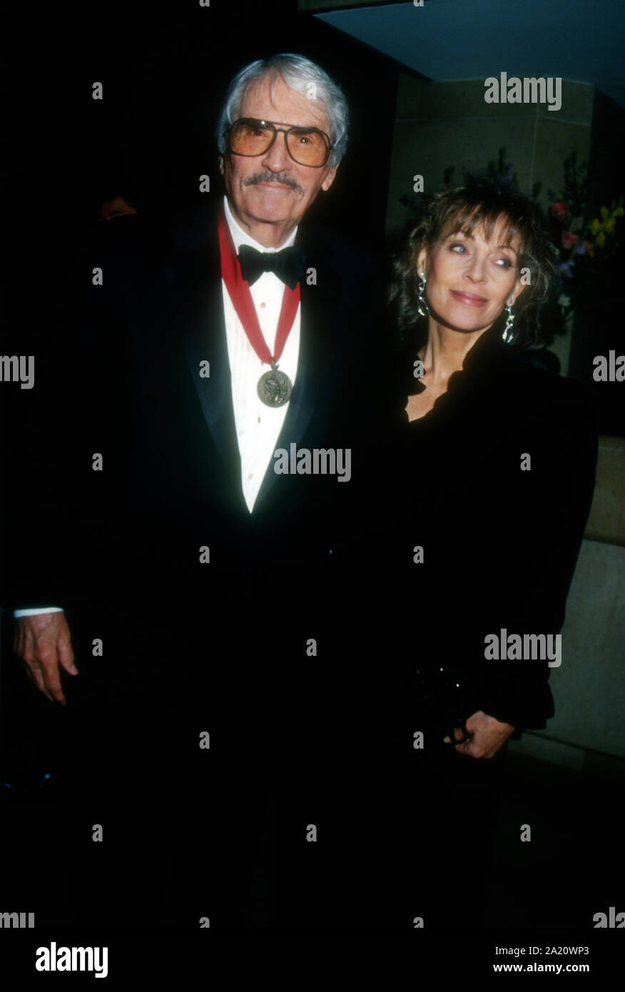 Beverly Hills, California, USA 14th January 1995 Actor Gregory Peck and ...