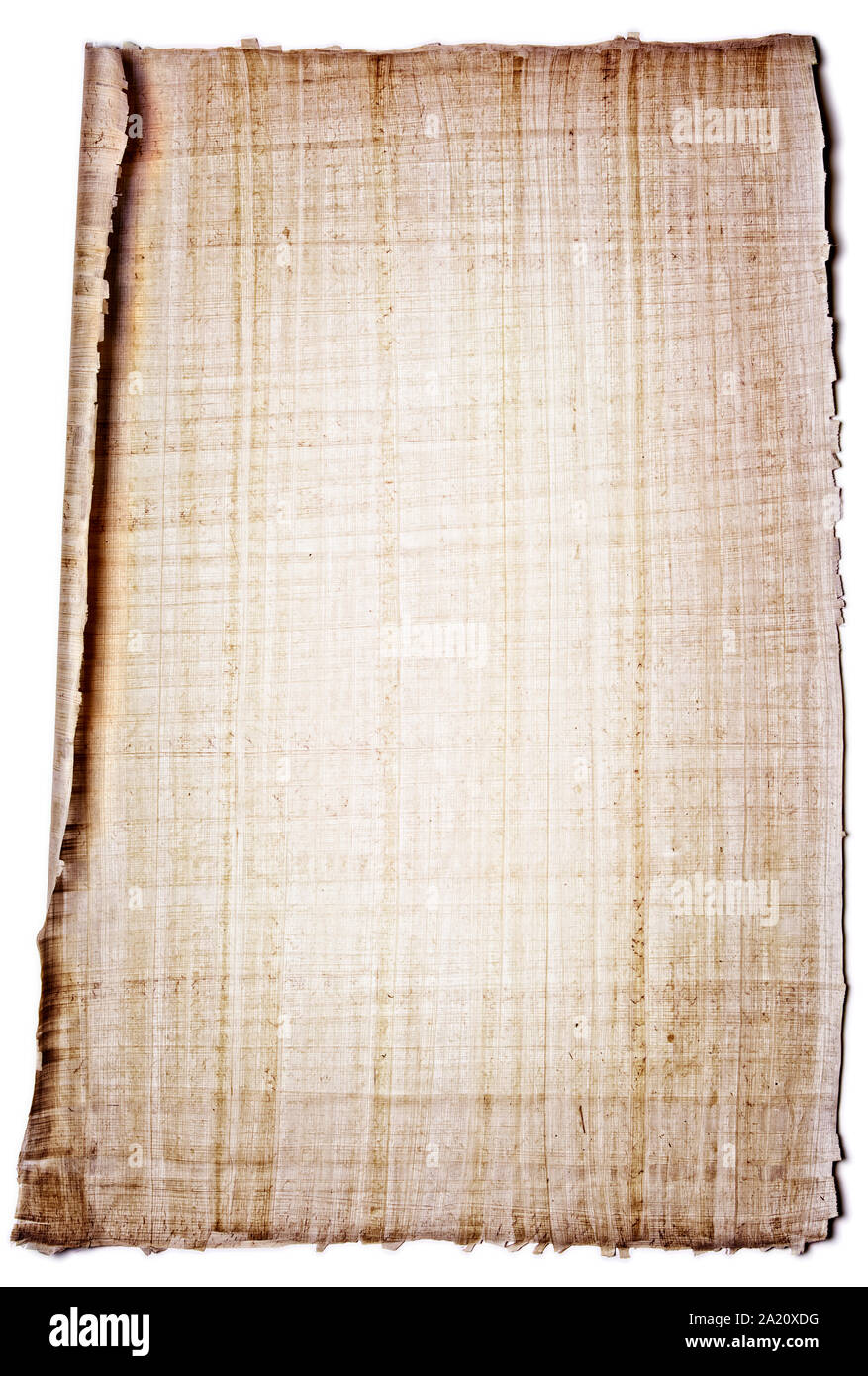 Natural papyrus background Cut Out Stock Images & Pictures - Alamy