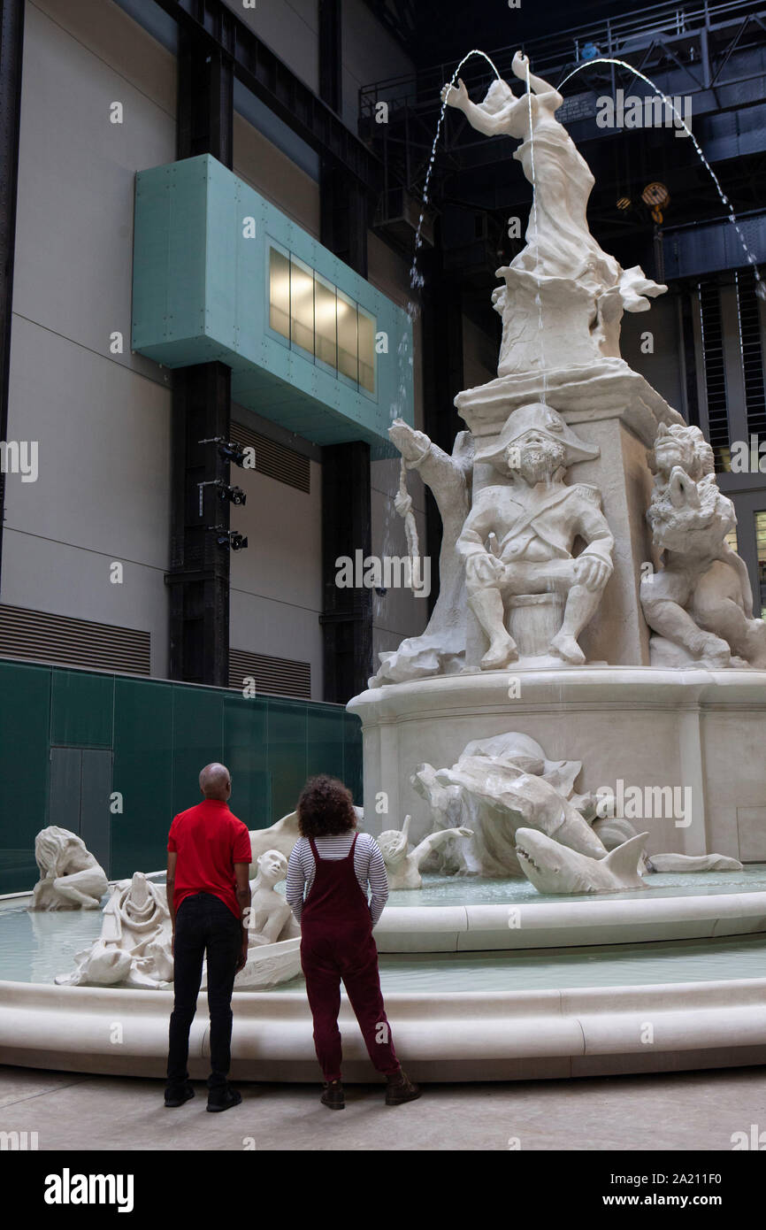 Tate Modern today unveiled American artist Kara Walker's installation ...