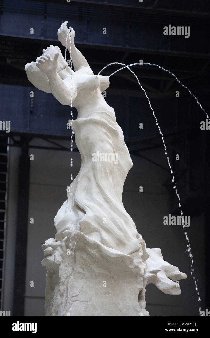 Tate Modern today unveiled American artist Kara Walker's installation ...