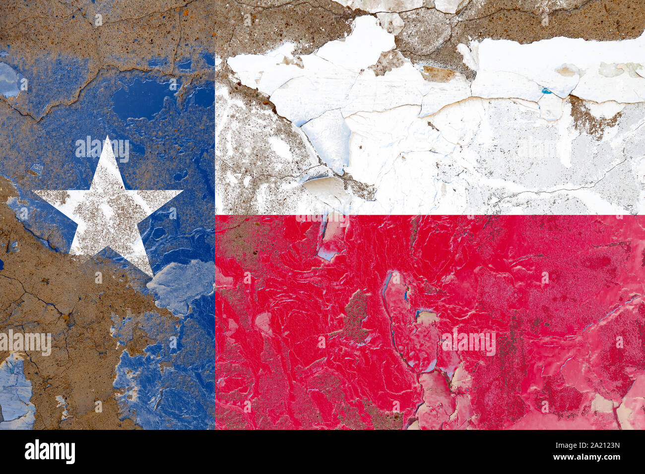 Faded texas flag hi-res stock photography and images - Alamy
