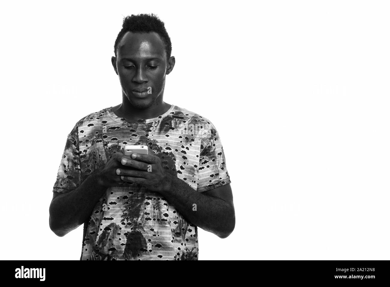 Youth mobile phone Black and White Stock Photos & Images - Alamy