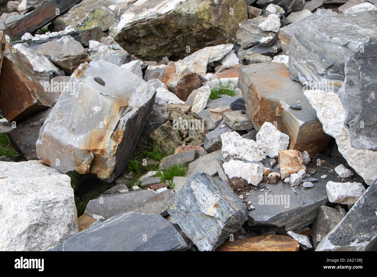 Natural composition of stones at the mountain Stock Photo - Alamy
