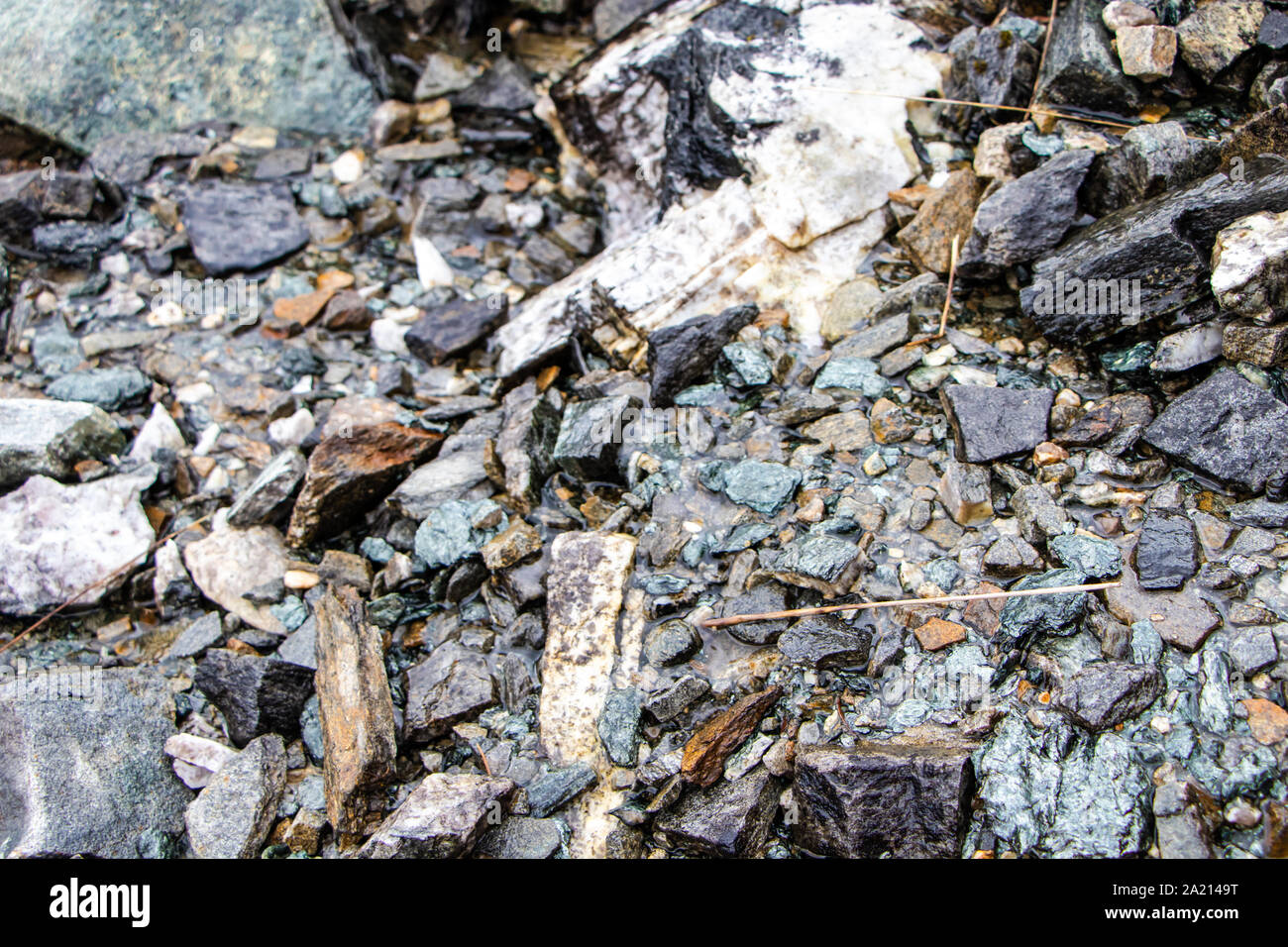 Natural composition of stones at the mountain Stock Photo - Alamy