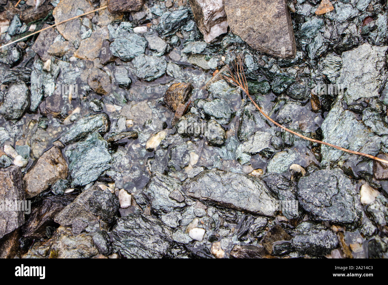 Natural composition of stones at the mountain Stock Photo - Alamy