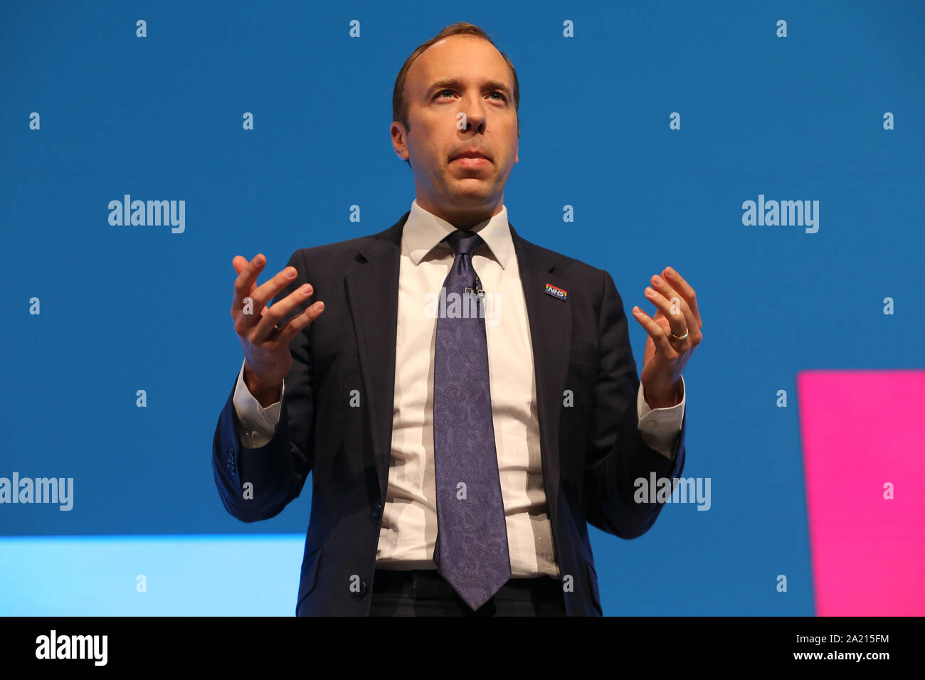 MATT HANCOCK, 2019 Stock Photo - Alamy