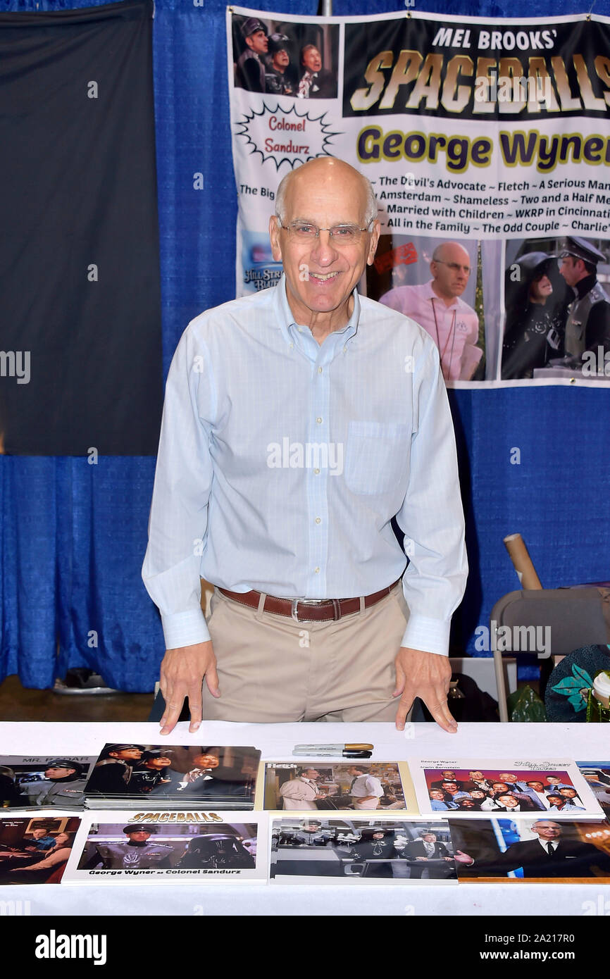 Anaheim, USA. 28th Sep, 2019. George Wyner at the NostalgiaCon '80s Pop ...