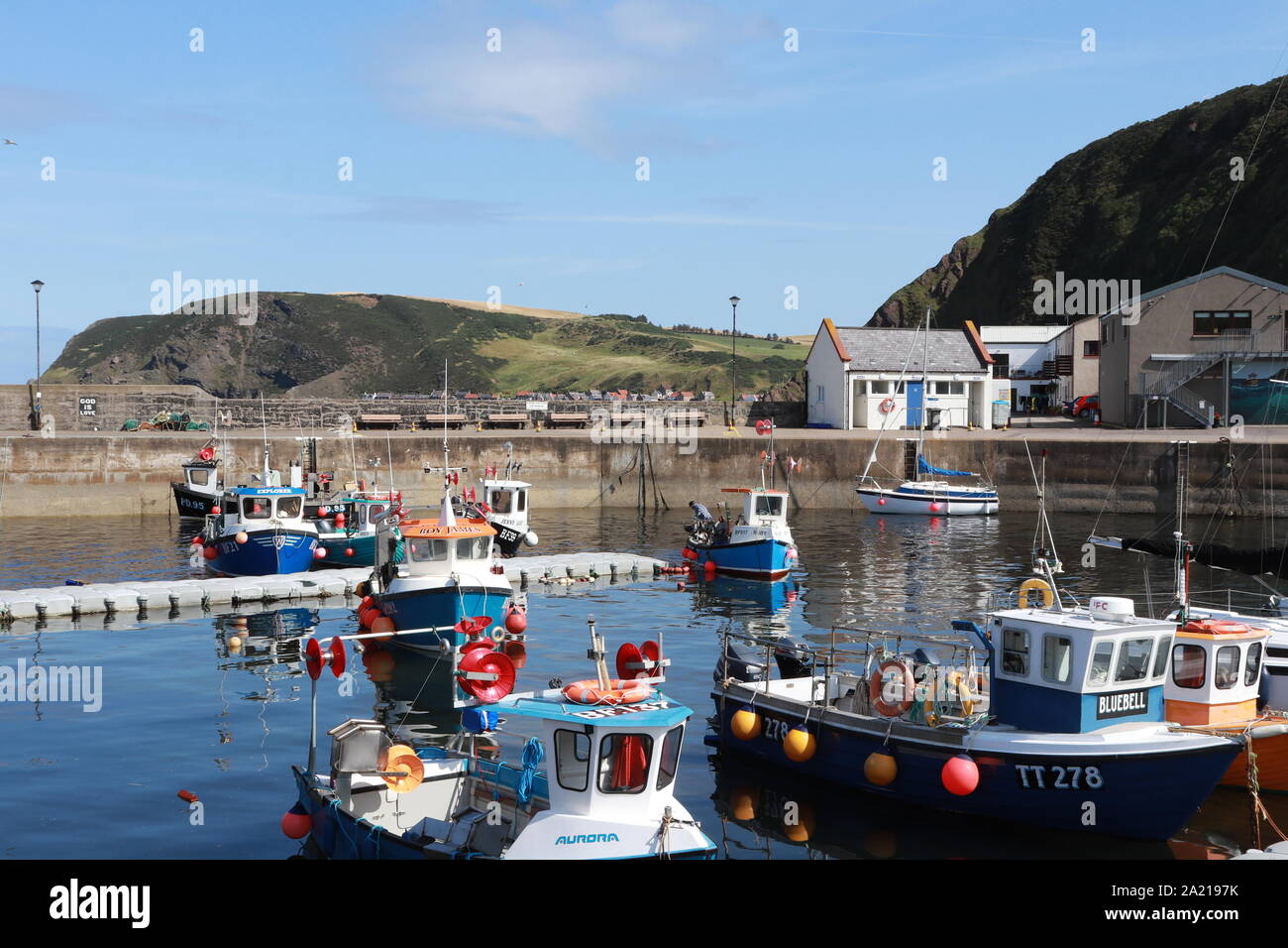 Gardenstown fishing boat hi-res stock photography and images - Alamy