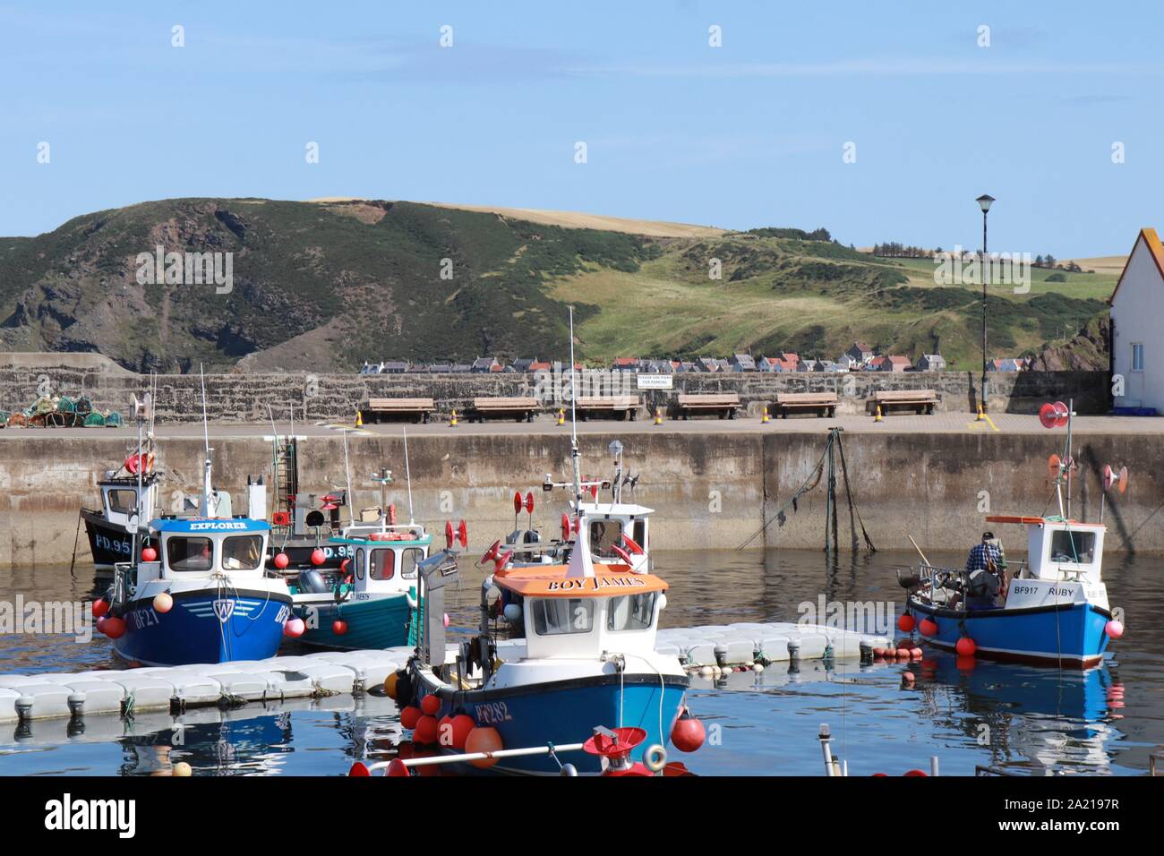 Gamrie harbour hi-res stock photography and images - Alamy
