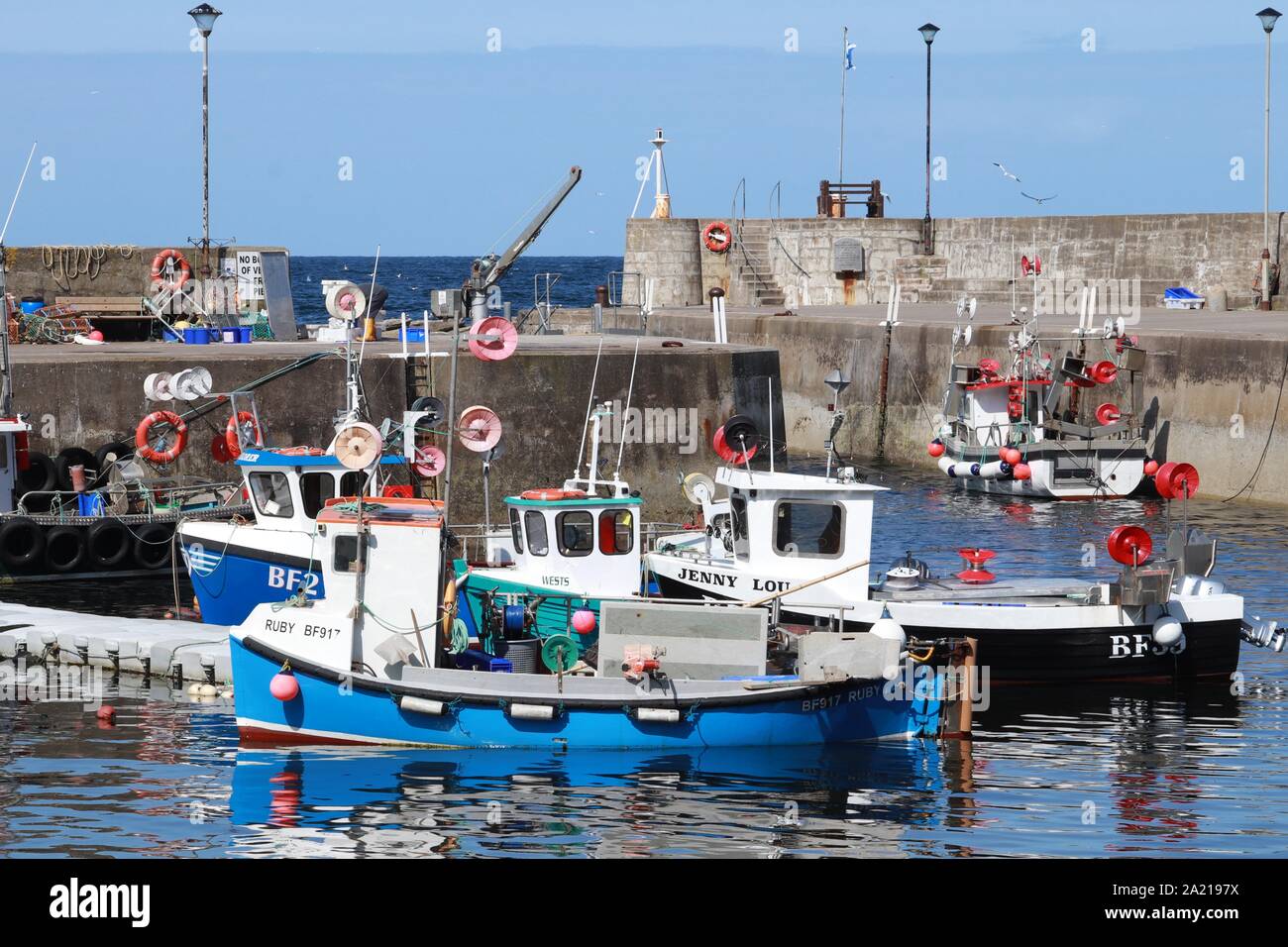 Gamrie harbour hi-res stock photography and images - Alamy