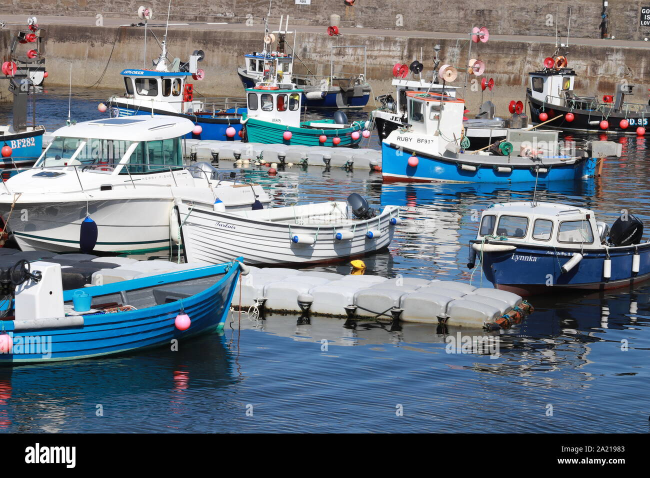Gamrie harbour hi-res stock photography and images - Alamy