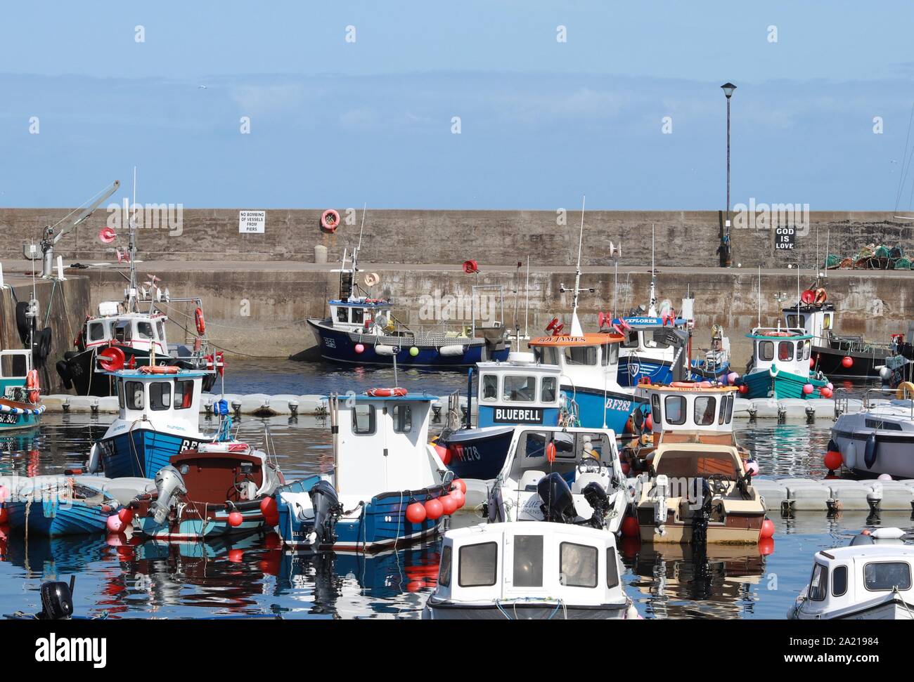 Gamrie harbour hi-res stock photography and images - Alamy