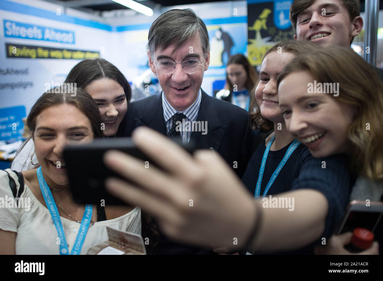 Leader of the House of Commons Jacob Rees-Mogg poses for a photograph ...