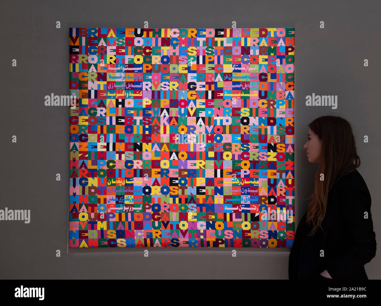 Alighiero boetti hi-res stock photography and images - Alamy