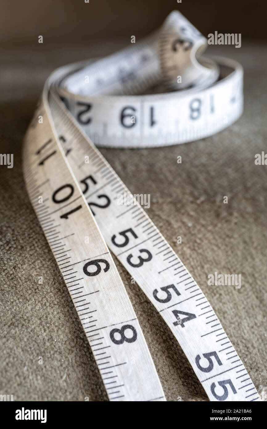 Inch tape hi-res stock photography and images - Alamy