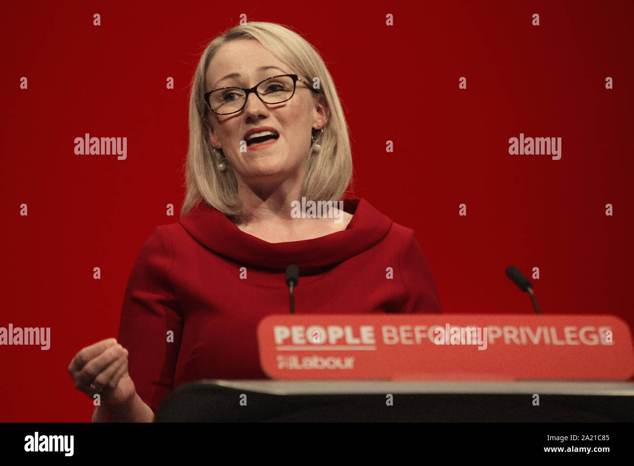 Rebecca long bailey 2019 hi-res stock photography and images - Alamy
