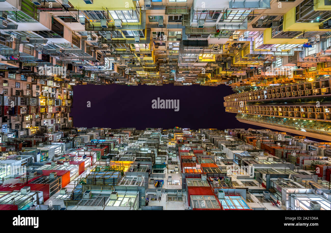 The Yick Fat Building, one of the most photographed building in Hong ...