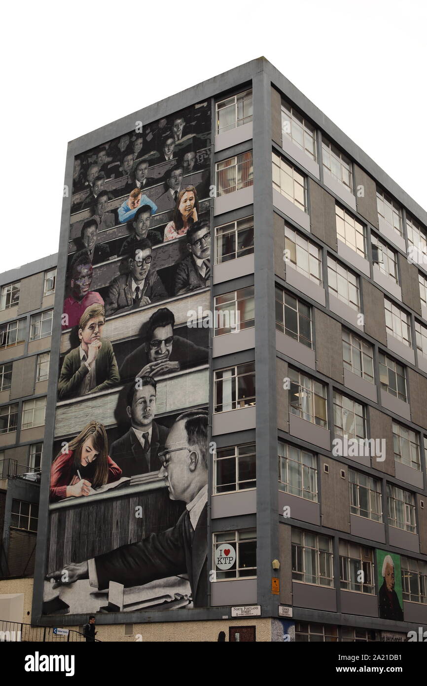 Strathclyde university mural hi-res stock photography and images - Alamy