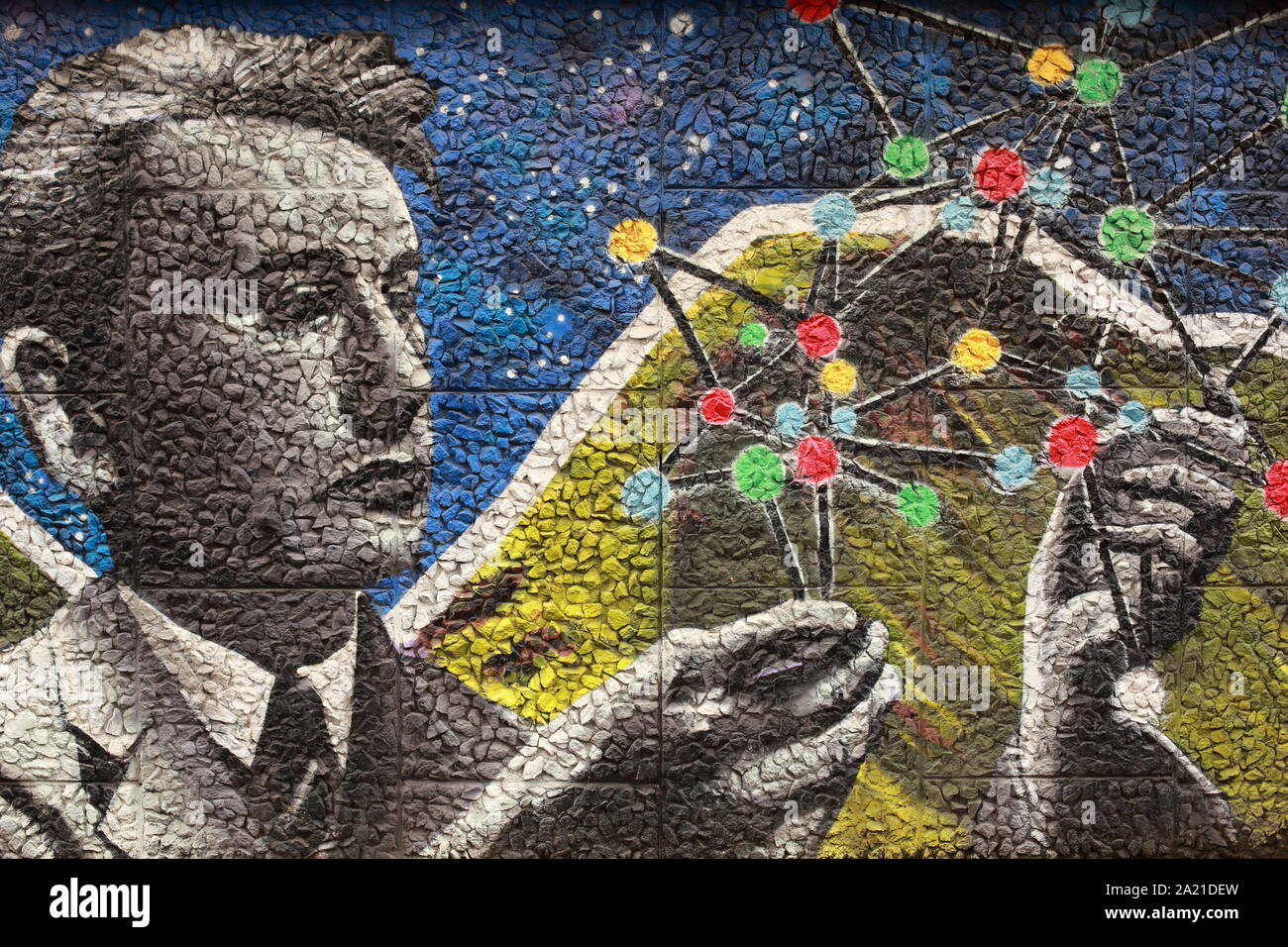 Strathclyde university mural hi-res stock photography and images - Alamy