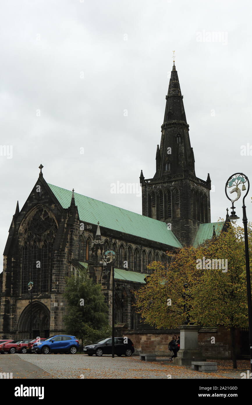 Glasgow Cathedral, a building with much of its pre-reformation ...