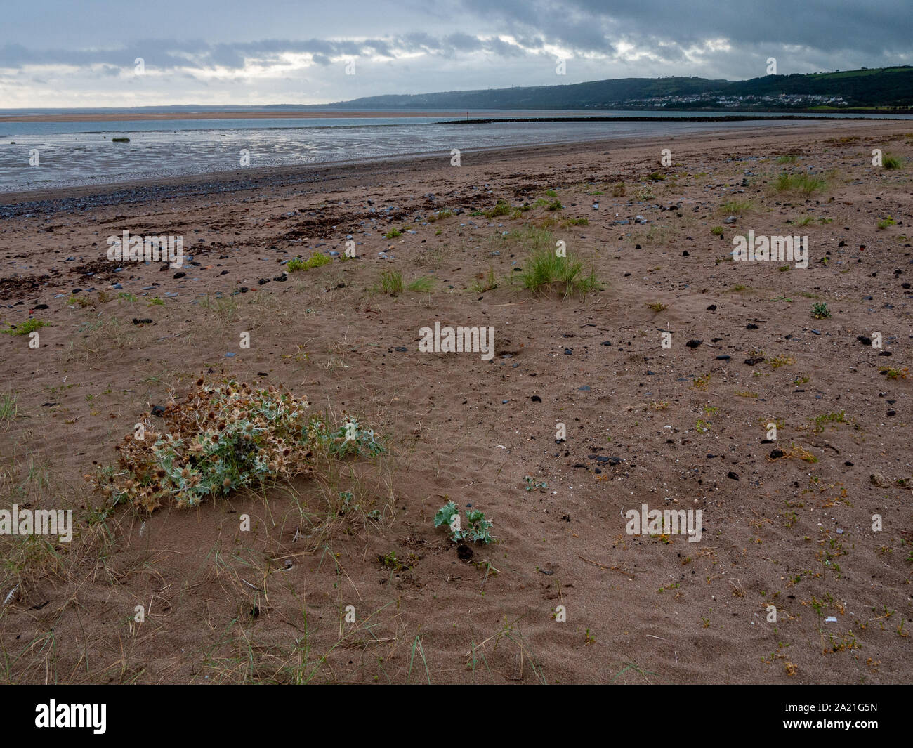 Llanelli beach south wales sky scene outside landscape beauty - Wales ...