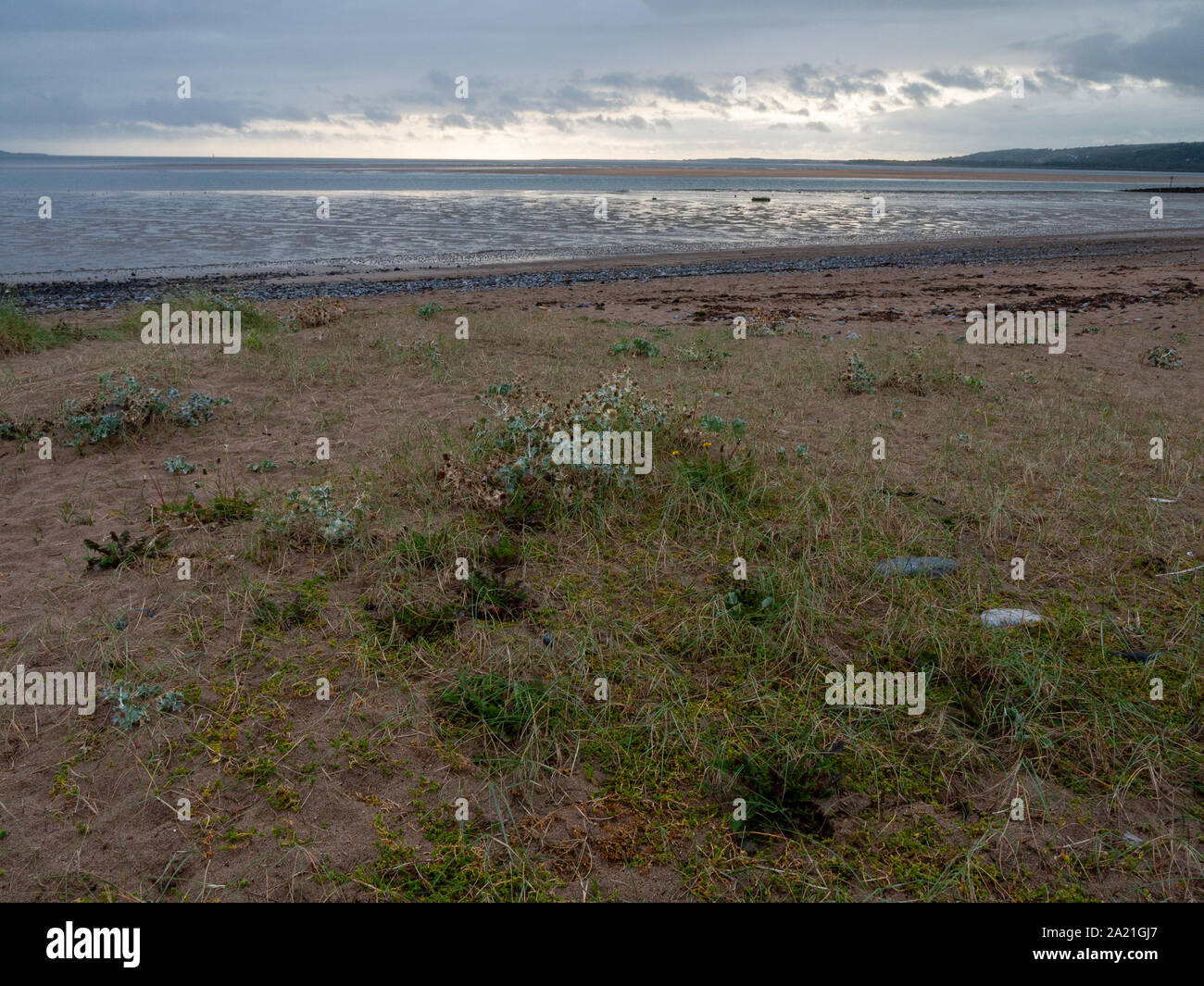 Llanelli beach south wales sky scene outside landscape beauty - Wales ...